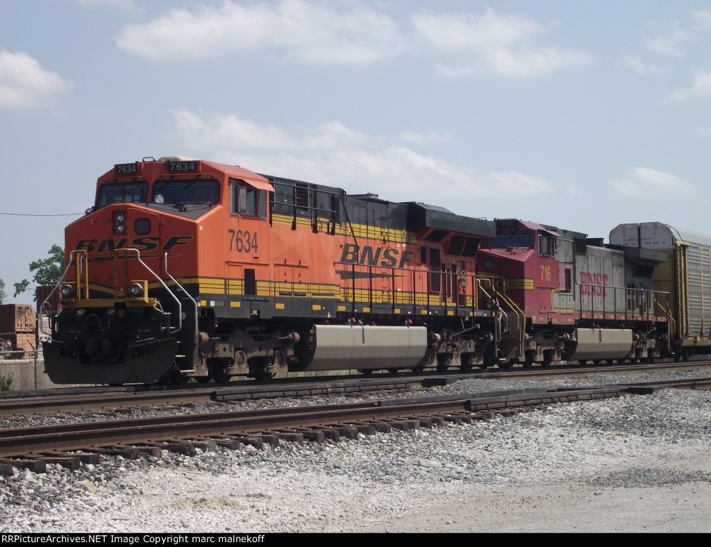 BNSF 7634